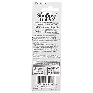 Snappy Tools Self-Centering 5/64" Drill Bit Guide