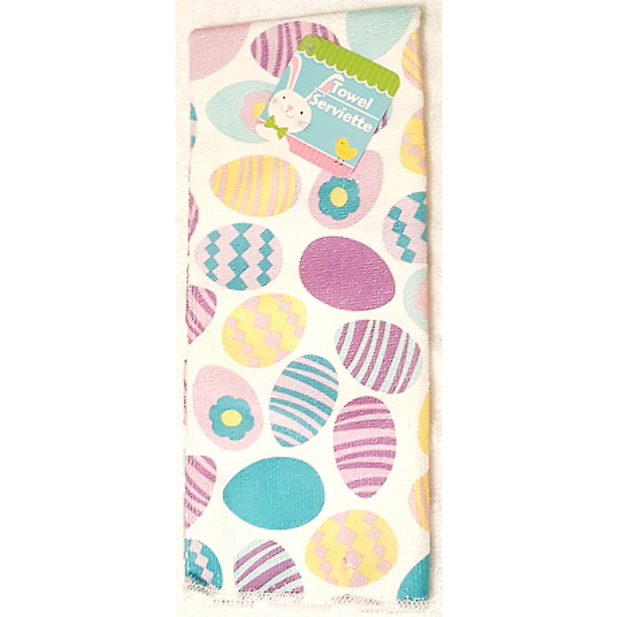 Happy Easter Bunnies 2 pack Kitchen Towels by Greenbrier