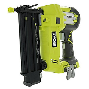 Ryobi P320 Airstrike 18 Volt One+ Lithium Ion Cordless Brad Nailer (Battery Not Included, Power Tool Only)
