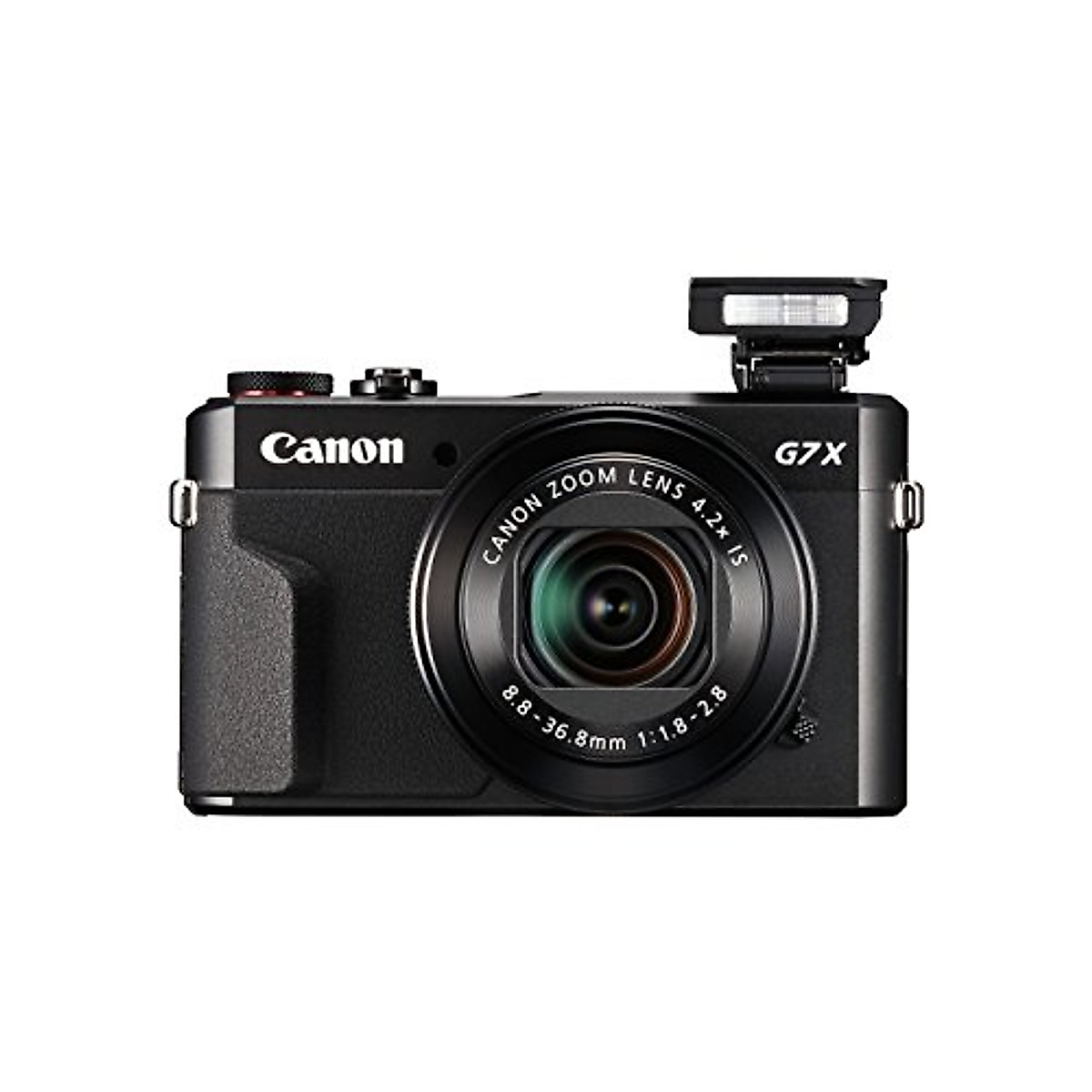 Canon PowerShot Digital Camera [G7 X Mark II] with Wi-Fi & NFC, LCD Screen, and 1-inch Sensor - Black, 100-1066C001