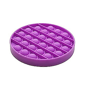 RadBizz Push Pop Bubble Fidget Sensory Toy - for Autism, Stress, Anxiety - Kids and Adults (Purple)