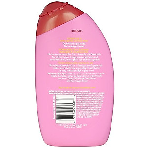 L'Oreal Kids Extra Gentle 2-in-1 Shampoo, Strawberry Smoothie, 9 fl. oz.