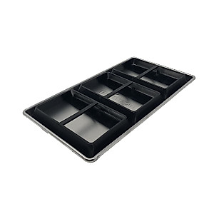 Tray Dividers For Harvest Right Freeze Dryer Trays - Fits Small Trays (3 Sets (3 Trays), Black)
