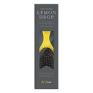 Drybar Super Lemon Drop Detangling Hair Brush | Detangles Hair Without Pulling or Tugging