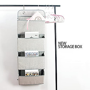 Bsxgse Storage The Shoe Shelf Door for Closet 4-Tier Over Shoe Rack Organizer Hanging Rack Under Sink Drip Tray (Grey, One Size)