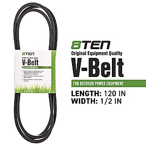 8TEN Deck Belt for Simplicity 42 inch 5116 5216H 6111 6116 6118 6211 6216 616LTD 616SPL 616H 1668066 1668066SM