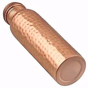 MORE-ECO Set of 2 Water Bottles | Copper Water Bottle | Travel Water Bottle | Ayurvedic Health Benefits Copper Bottle 32 OZ Water Bottles