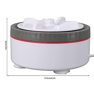 Mini Turbo Washing Machine, USB Portable Small Clothes Washer for Travel Business Trips, Timed Adjustable Laundry Washer for Underwear, Baby Clothes, Towels, Socks or Fruit Dish