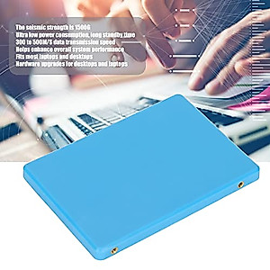 2.5 Inch Internal SATAIII SSD, Ultra Low Power Shockproof 1500G SATAIII SSD Improve Home Office PC Performance