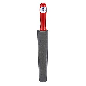 Norton Utility File with Handle, Silicon Carbide, 14" Overall Length, Grit Coarse