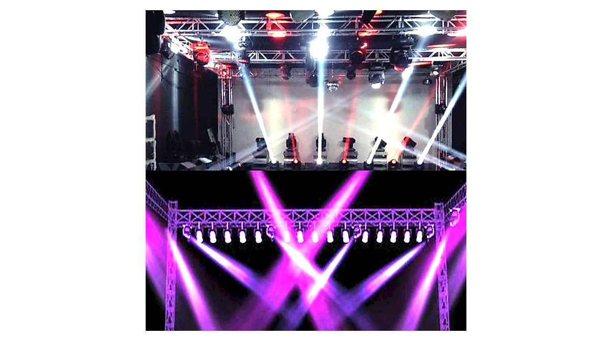 Susire 3Packs Square Box Truss Trussing Segment Kit for Tent System DJ ...