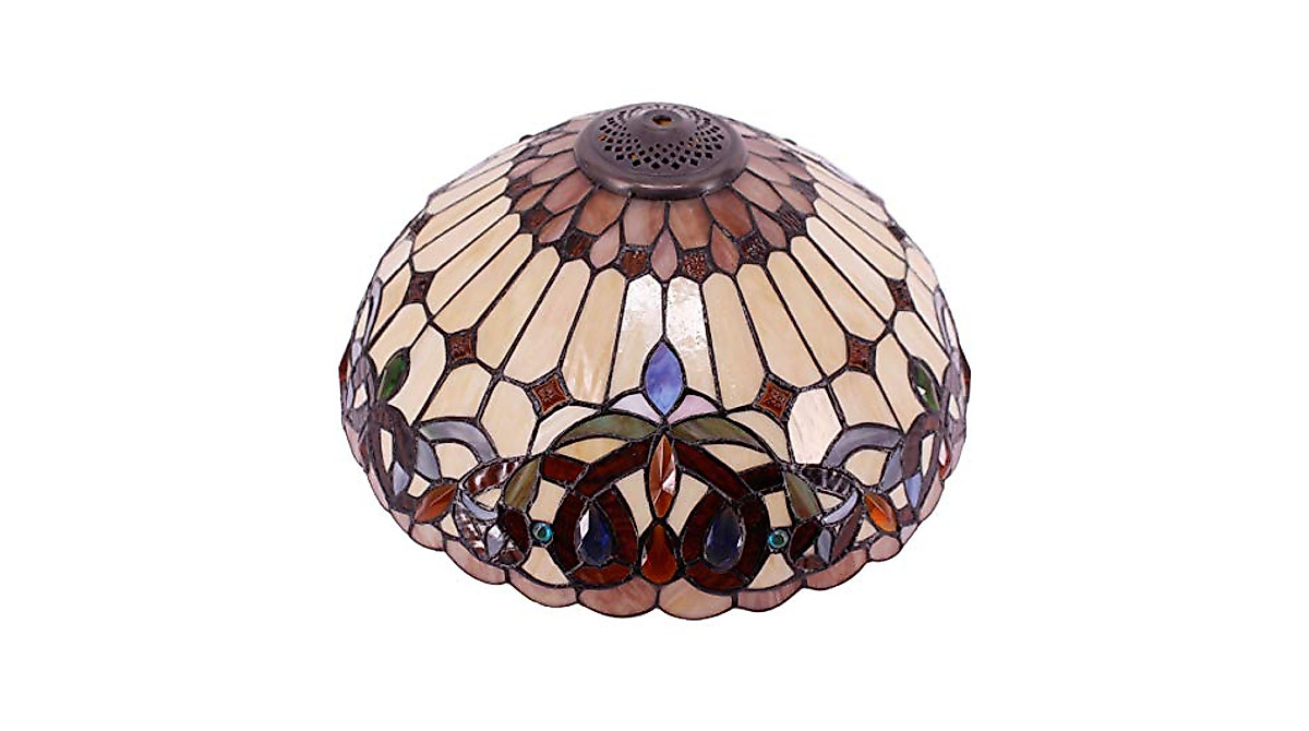 Shop WERFACTORY 16" Tiffany Lamp Shade for Classic Decor