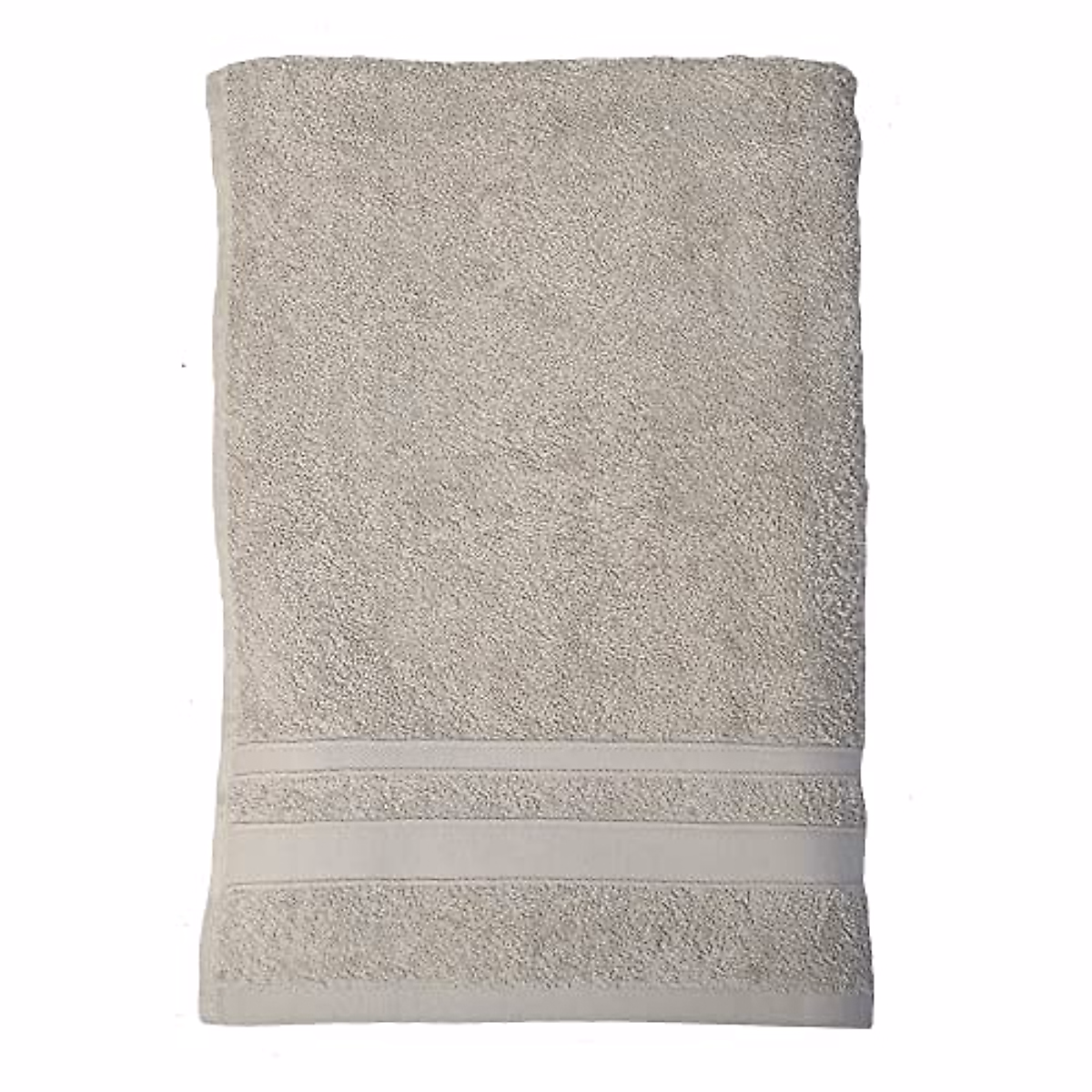 Bokser Home Hospitality Kenwood Oversized Bath Towels, Hotel Quality for Bathroom, Home, and Spa, 100% Combed Ring Spun Cotton Providing a Soft, Luxurious Feel, Beige, 30” x 60” (Pack of 12)