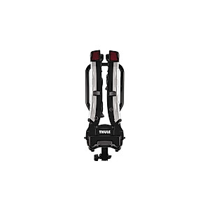 Thule EasyFold XT 2 Hitch Bike Rack - E-Bike Compatible - Fits 2" and 1, 1/4" receivers - Tool-Free Installation - Fully Foldable - Easy Trunk Access - Fully Locking - 130lb Load Capacity