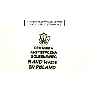 Polish Pottery Tea Bag Holder - Fish - Boo Boo Kitty