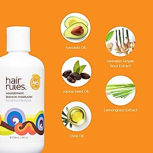 Hair Rules Nourishment Leave-In Conditioner, 8 oz