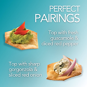 Milton's Craft Bakers Gluten Free Crispy Sea Salt Crackers - Baked Sea Salt Crackers, Non-GMO Project Verified, Kosher, Certified Gluten Free Sea Salt Snack, 5 Grains In Every Bite - 4.5 Oz