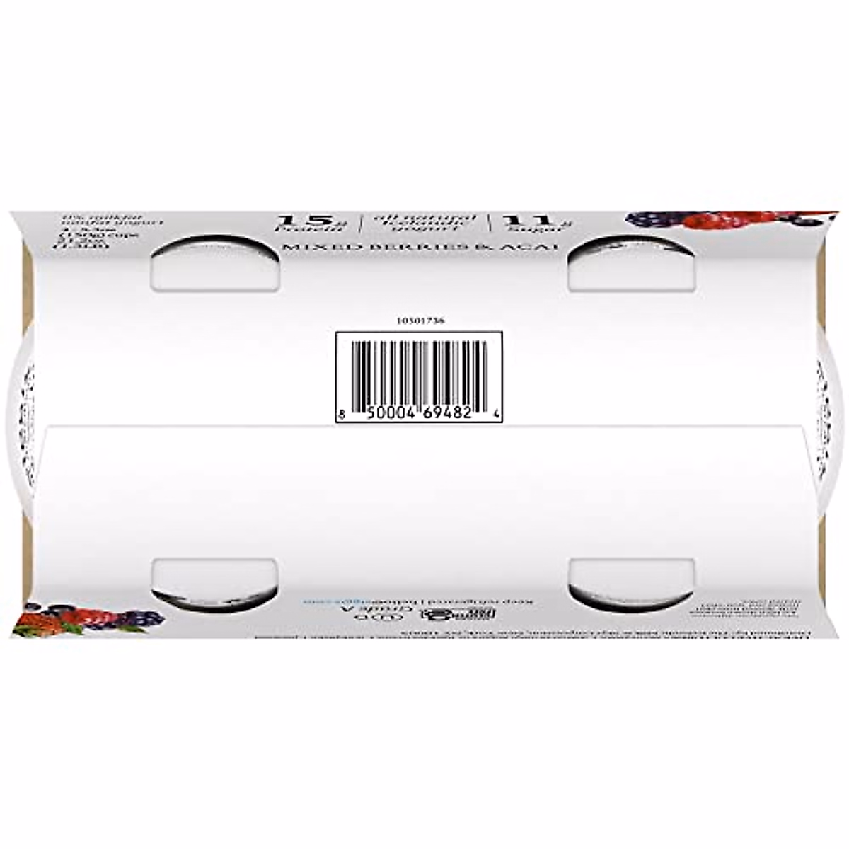 Siggi's Mixed Berries & Acai Non Fat Yogurt 4 Pack, 21.2 OZ