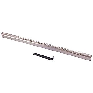 HHIP 2006-1026 1/4 Inch C HSS Keyway Broach with 1 Shim