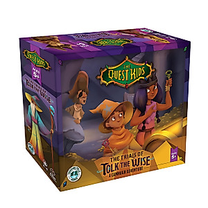 The Quest Kids: The Trials of Tolk The Wise | Treasure Falls Games | A Fantasy Campaign Expansion for Kids 5 Years Old and Up