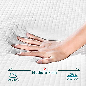bedreamy Cool Gel Ventilated Memory Foam 10-Inch Mattress Cool Gel Ventilated Memory Foam (Grey, Full)