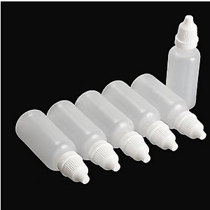 erioctry 50Pcs 8ML Empty Plastic Dropper Dropping Bottles(Drops of Plug Can Removable) Portable Plastic Dropper Refillable Bottles Containers (8ml)
