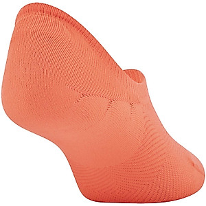 Under Armour Women's Breathe Lite Ultra Low Socks, Multipairs , Peach Plasma Assorted (3-Pairs) , Medium