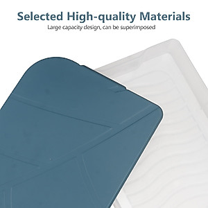 DECHOUS 3 Layer Food Storage Containers, Dumpling Box, Refrigerator Stackable Vegetable Organizer with Lid, Clear Food Crisper Keep Food Fresh Dumpling Containers Bin