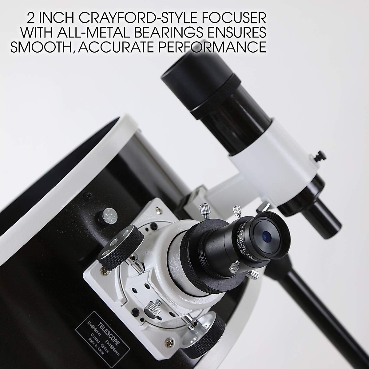 Sky Watcher Sky-Watcher Flextube 300 SynScan Dobsonian 12-inch Collapsible Computerized GoTo Large Aperture Telescope (S11820)