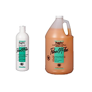 PUREPET Pure O'Flee Dog and Cat Conditioning Shampoo Concentrate Dilutes 10 to 1 (1 Gallon)