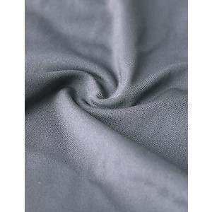 Cuulrite Ballet Dance Leotards for Women, Yoga Gymnastic Leotard Stretch Mesh Splice 34 Sleeve,Light Grey,Small