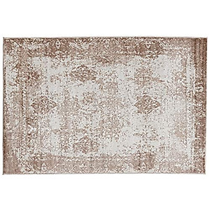 nuLOOM Eleri Vintage Area Rug, 4' x 6', Beige