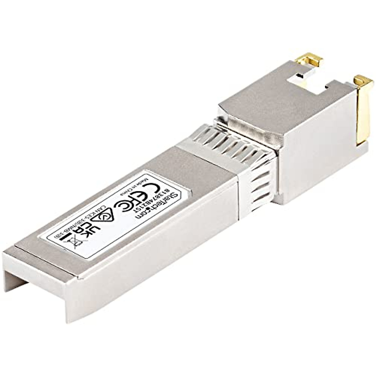 StarTech.com HPE 813874-B21 Compatible SFP+ Module - 10GBASE-T - SFP to RJ45 Cat6/Cat5e - 10GE Gigabit Ethernet SFP+ - RJ-45 30m - HPE BladeSystem, c-Class (813874B21ST)