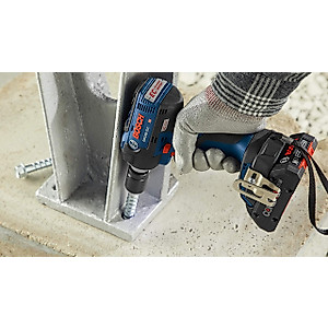 BOSCH GDS18V-221B25 18V EC Brushless 1/2 In. Impact Wrench Kit with (2) CORE18V 4.0 Ah Compact Batteries