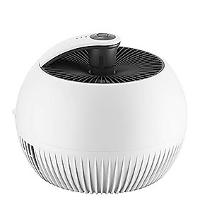 3-in-1 True HEPA Filter Air Cleaner Mini Air Purifier Desk Air Purifier for Home Bedroom and Office，with 3 Fan Speeds, 3 Stage Filtration