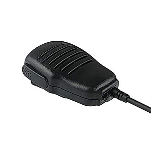 KCTIN Speaker Mic for Midland with 3.5mm Earpiece for GXT1000VP4 LXT600VP3 GXT1050VP4 GXT1000XB Walkie Talkies