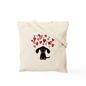 CafePress Cute Dachshund Tote Bag Canvas Tote Shopping Bag