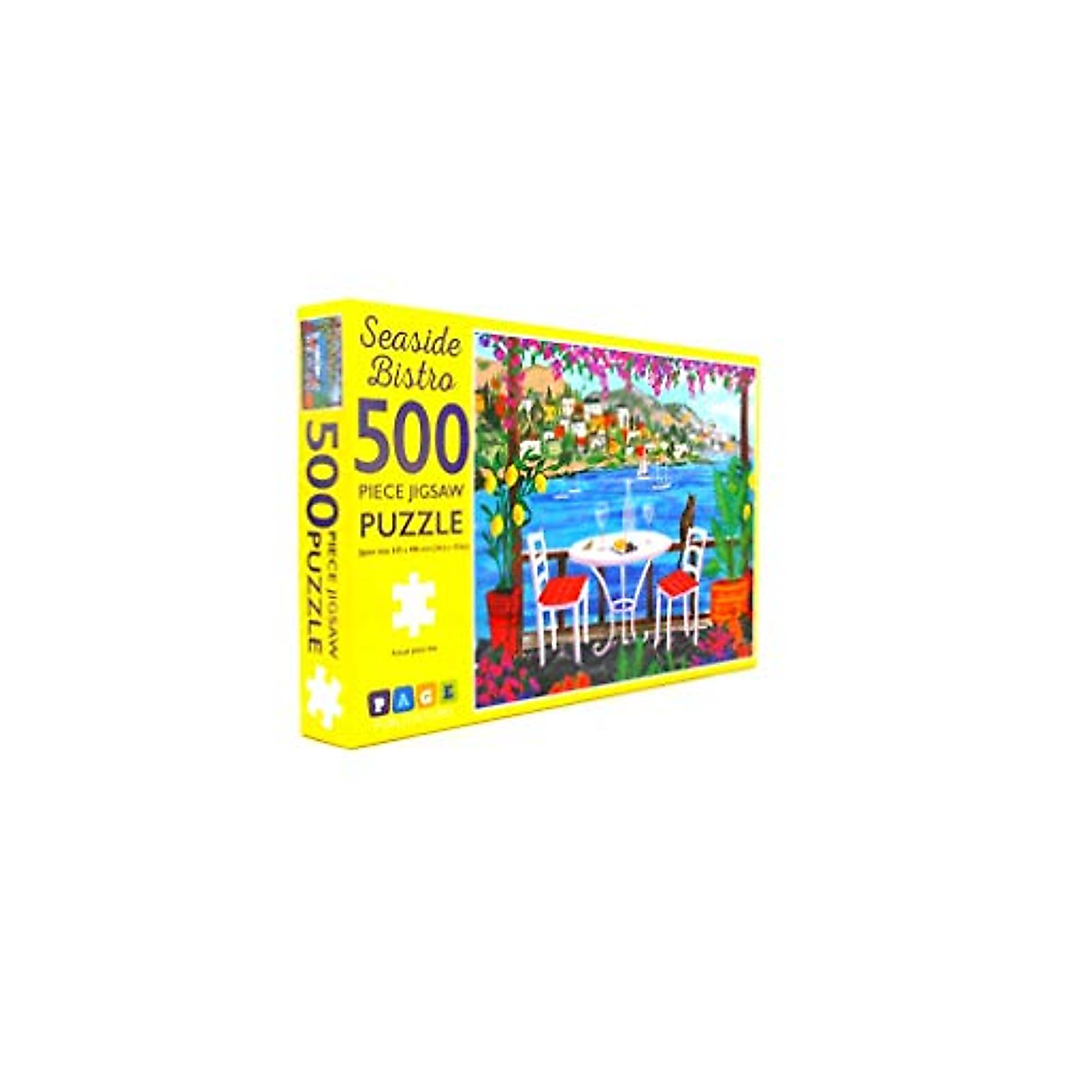 Page Publications Collection - Seaside Bistro Puzzle Games - Jigsaw Puzzles 500 Pieces for Adults - Games for Adults, Teens and Kids