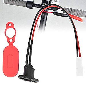 Battery Charger Connector Socket for Xiaomi M365, Durable Charging Port for Xiaomi M365 Electric Scooter Accessories Prevent Deformation and Damage