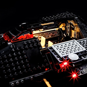 BRIKSMAX Led Lighting Kit for LEGO-75336 Inquisitor Transport Scythe - Compatible with Lego Star Wars Building Blocks Model- Not Include The Lego Set