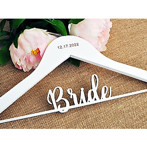 Bride Hanger, Wedding Hanger, Personalized Bride Hanger, Lady Hanger, Custom Hanger, Honor Maid, Bridesmaid, Doctor, Doctor Graduation Dress Hanger