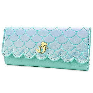 Loungefly Disney Ariel The Little Mermaid Faux Leather Saffiano Wallet - WDWA0930