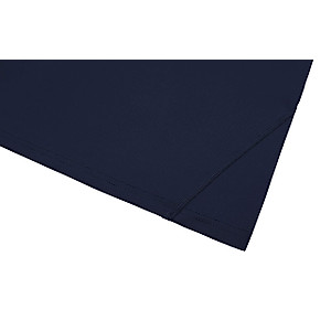 TCA Boys' Pro Performance Long Sleeve Running Compression Base Layer Top - Crew Neck - Navy Eclipse, 10-12 Years