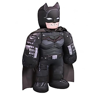Just Play The Batman™ Bashin’ Battler Batman™ Talking 18-Inch Plush Toy with Light-up Chest and Action Phrases, The Batman™ Movie, Kids Toys for Ages 3 Up