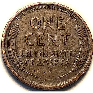 1914 P Lincoln Wheat Cent Penny Seller Fine