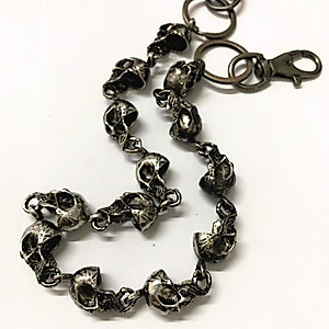 Men Wallet Chain Punk Heavy Skull Strong Key Jeans Pant Chain