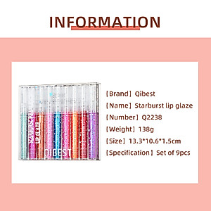 Aseawave Girls Lip Gloss, Shimmery Lip Glosses for Girls Teens & Women, | Syrupy gloss| Glossy Finish| Long-lasting| Moisturizing| Highlighting| Natural-beauty | Lip Glow Set