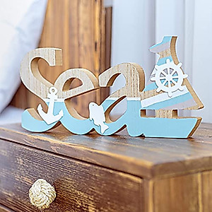 Nautical Bathroom Accessories Set and Nautical Wall Decoration and Sea Sign