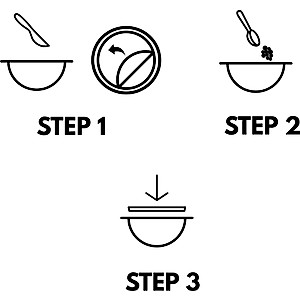 Madama - Reusable Cap for Nespresso Vertuo and VertuoLine Capsules, Refillable and Compatible. Food grade silicone. 100% Made in Italy. Pack of 2 caps.