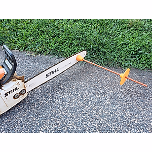 The Perfect Stick 16 inch magnetic firewood cutting tool to measure firewood length